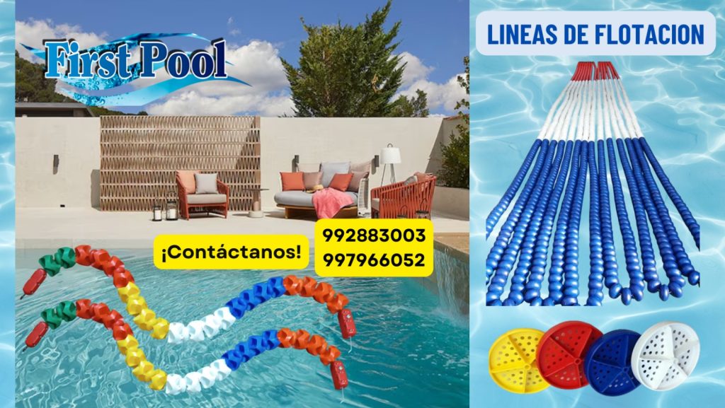 LÍNEAS FLOTANTES MODELO CORONA – First Pool Piscinas